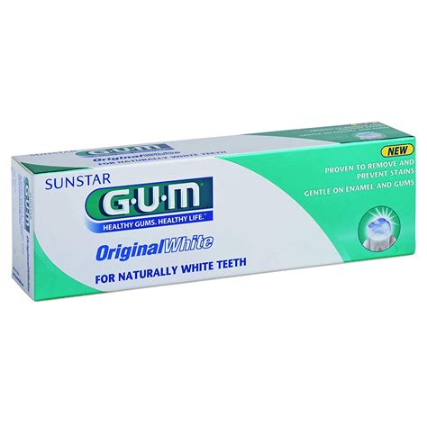 Gum Original White Избелваща паста за зъби 75 Ml Аптека Маджаров