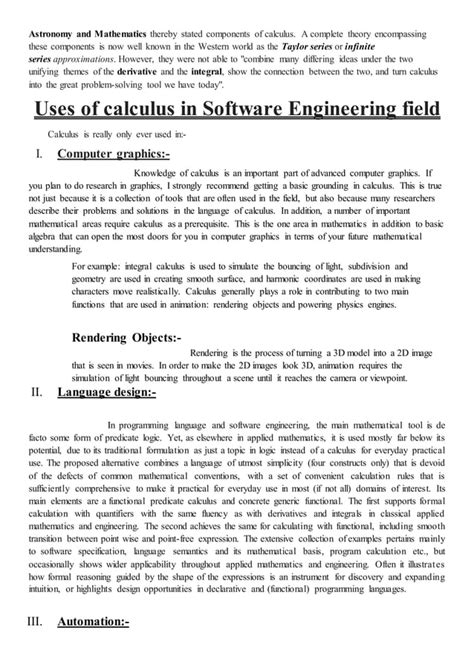 Calculus Assignment Of Math Pdf