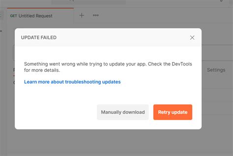 update failing even manual update · issue 57 · portapps postman
