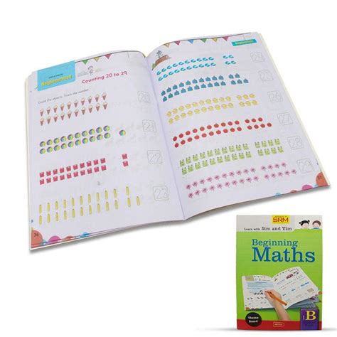 Beginning Math Level B School Mall Educational Toys Preschool Supplies Store