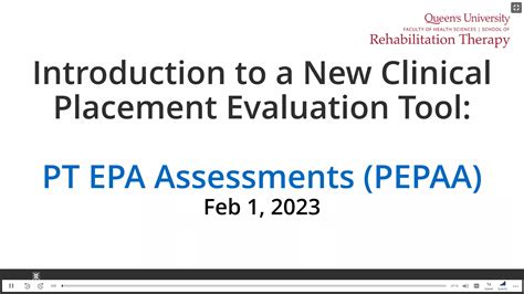 Clinical Education Webinars School Of Rehabilitation Therapy Queen