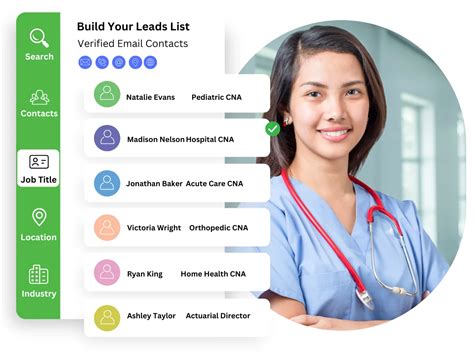 Certified Nursing Assistants Email List Cnas Database