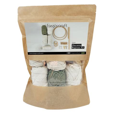 Macrame Beginner Kit With Pattern
