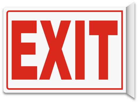 Exit Left Arrow Way Sign Claim Your Discount