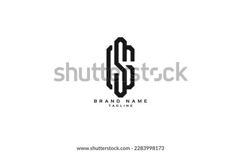 Csg Scg Sg Gs Abstract Initial Stock Vector Royalty Free 2283998173