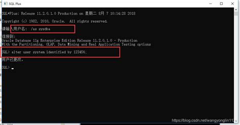【oracle本地数据库忘记密码问题解决】 本地数据库的密码 csdn博客
