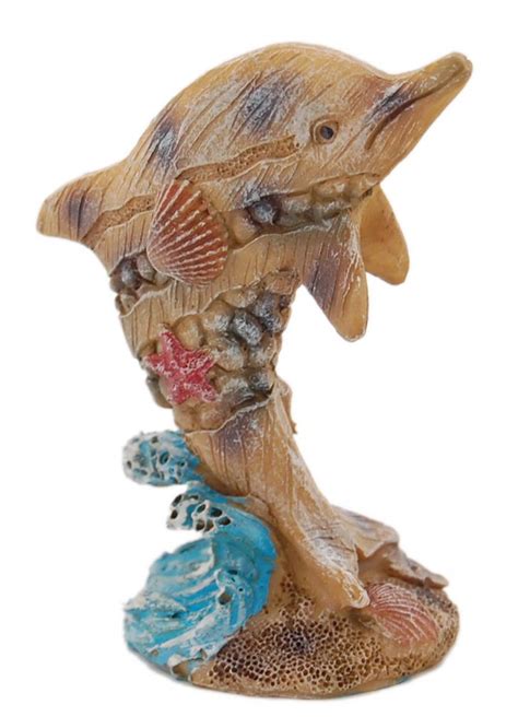 Сувенирна фигурка във формата на делфин с морски елементи подаръци Podobro CoМ сувенири подаръци