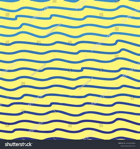 Vector Blue Wave Pattern On Light Stock Vector Royalty Free