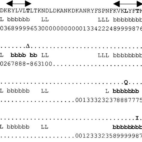 The Pten C Terminal Mutants Map To Predicted Strands The Predicted