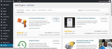 How to fix rss feed error in wordpress - YouTube