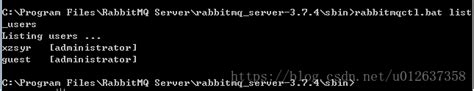 rabbitmq3 7 4在windows下的安装 rabbit3 7 4 csdn博客