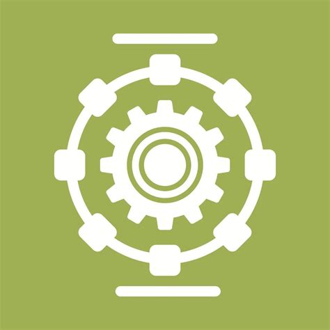 Automated Process Vector Icon 20209607 Vector Art At Vecteezy