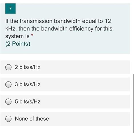 5 the minimum number of bits sample that should be