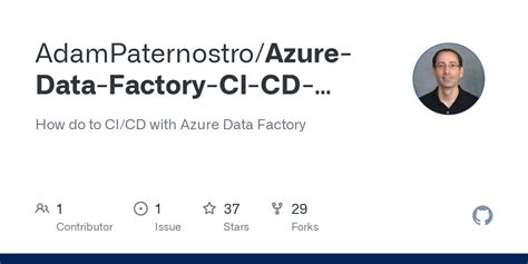 Github Adampaternostroazure Data Factory Ci Cd Source Control How Do To Cicd With Azure