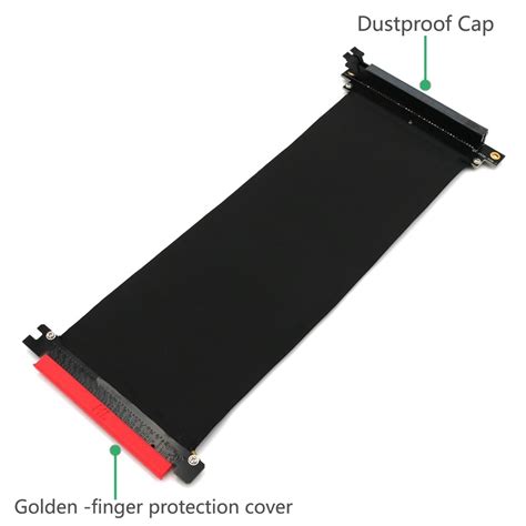 Pci Express Pci E 30 16x Extension Cable Flexible Vicedeal