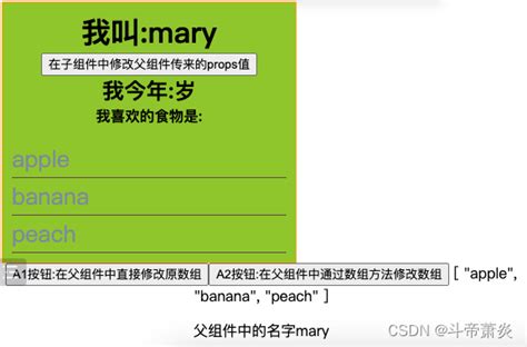 Vuejs中的props单项数据流 Csdn博客