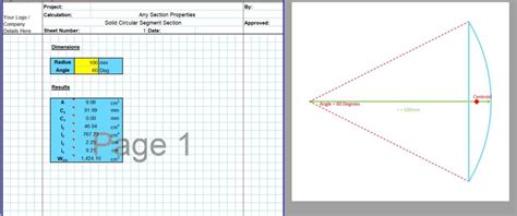 Built Up Section Properties Calculator Spreadsheet Civilweb
