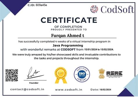 Codsoft Futureleaders Techtrends Careergrowth Codsoftinternship… Furqan Ahmed T