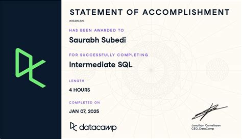 Learningcontinues Sql Dataanalytics Saurabh Subedi