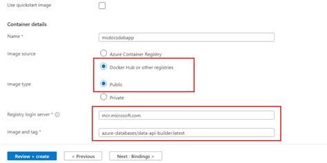 部署到 Azure 容器应用 Data Api Builder Microsoft Learn