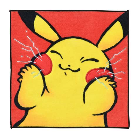 Hand Towel Pikachu Pokémon Whats Your Charm Point Meccha Japan