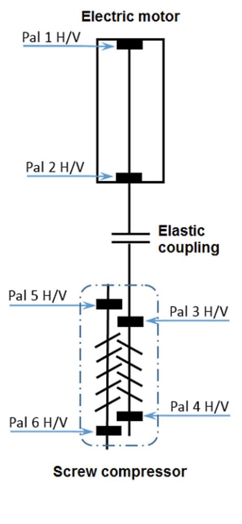 Schematic Diagram Of The Screw Compressor