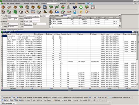 aircraft maintenance spreadsheet within aircraft maintenance tracking