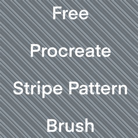 Free Procreate Stripe Pattern Brush Stripes Pattern Free Procreate
