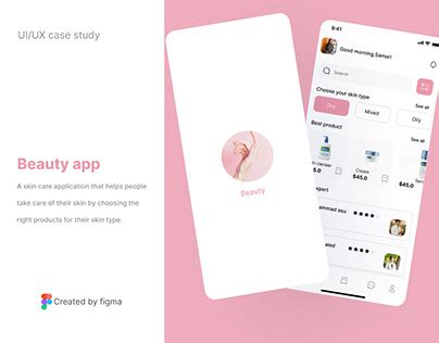 Beauty Mobile App UX UIdesign Behance