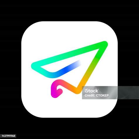 벡터 여러 가지 빛깔의 로고 템플릿입니다 간단한 종이 비행기 그림이 격리되었습니다 접힌 비행기 아이콘 현대적인 스타일입니다