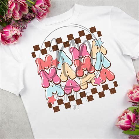 Mama Bubble Retro Kunkles Custom Apparel