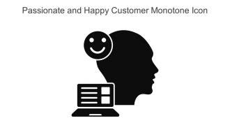 Customer Monotone Icon Slide Team