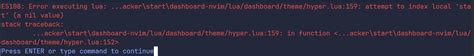 Can Not Open File Issue 242 Nvimdev Dashboard Nvim GitHub