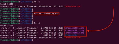 How To Tar A Folder In Linux Ubuntu Linux Genie