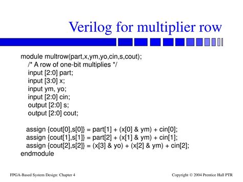 Ppt Multipliers Design Powerpoint Presentation Free Download Id 6305883