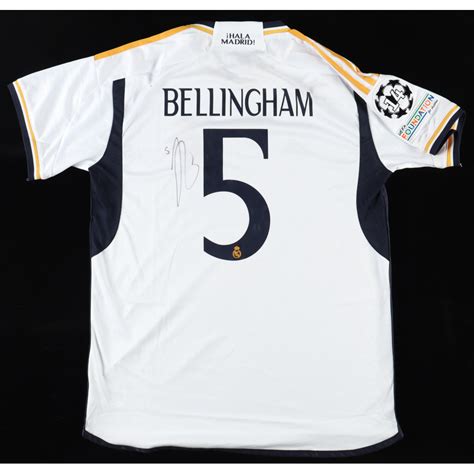 Jude Bellingham Signed Real Madrid Adidas Jersey Psa Pristine Auction