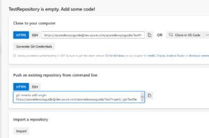 Create A New Repository In Azure Repos Azure Devops Azuredevops Guide