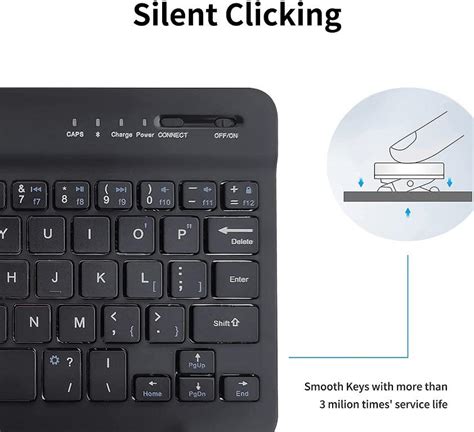 Bluetooth Keyboard Key Board Slim Design Universal Wireless For Windows M Android Ios Phone