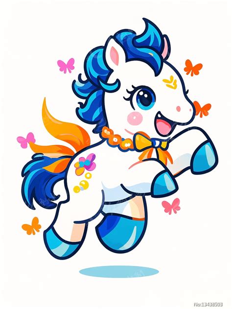 可爱卡通十二生肖动物马ai图下载红动中国