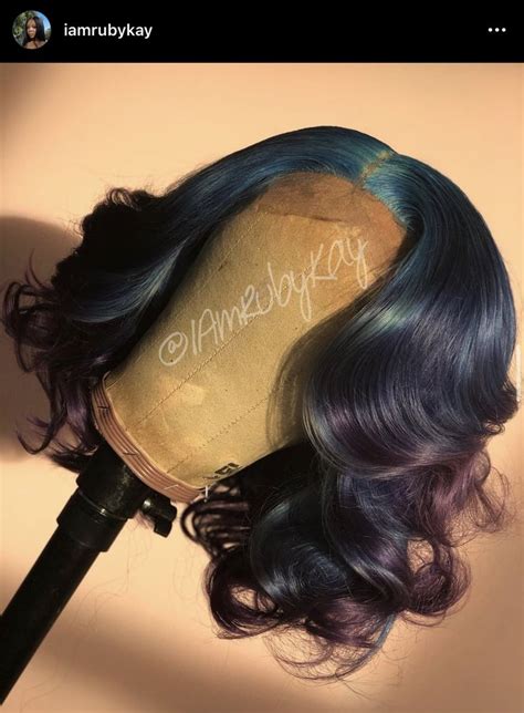 Ruby Kay 🍯 On Twitter Wigs Galaxy Hair Hair Styles