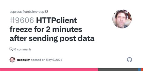 HTTPclient Freeze For 2 Minutes After Sending Post Data Issue 9606