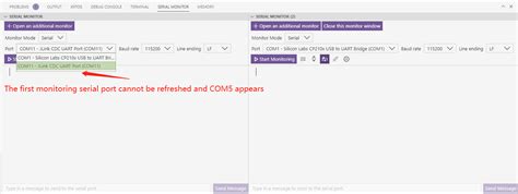 Refresh Port List Issue Microsoft Vscode Serial Monitor GitHub