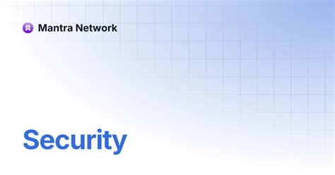 Security Mantra Network