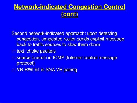 Ppt End End Congestion Control Window Based Congestion Control Powerpoint Presentation Id