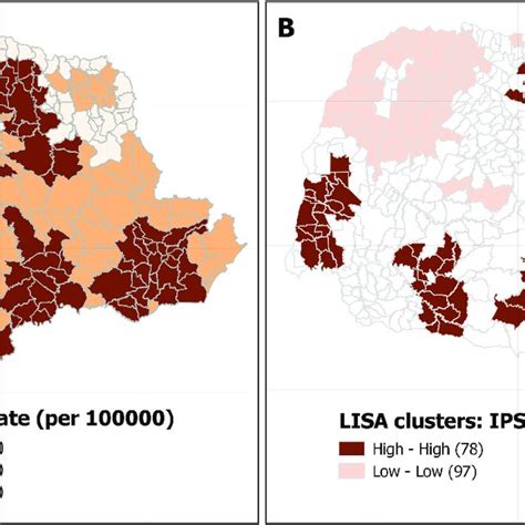 A Spatial Distribution Of Weighted Intimate Partner Sexual Violence