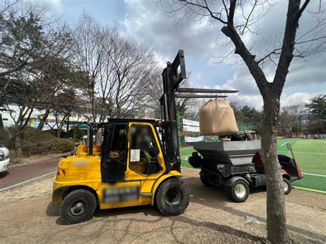 체육공원 인조잔디 유지관리가 꼭 필요한 이유 늘봄그린 시공실적 유지관리