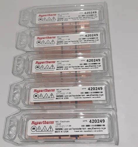 Hypertherm Xpr 300 Electrode Consumables At ₹ 2057 Piece Bilekahalli Bengaluru Id