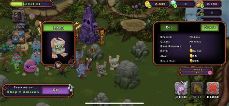 Sell Button Grayed Out R MySingingMonsters