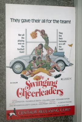 The Swinging Cheerleaders Movie Pressbook Colleen Campcheryl Rainbeaux