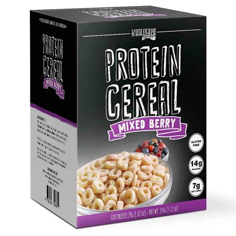 Protein Cereal Low Carb Cereal High Protein Cerealmacro Controlled